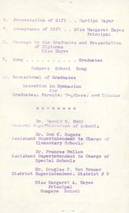 Graduation Exercises