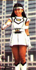 Gekisou Sentai Carranger - White Racer Minecraft Skin