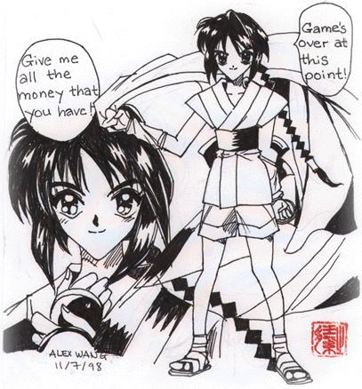 Misao fan art
