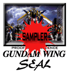Gundam Wing Seal ( Award )