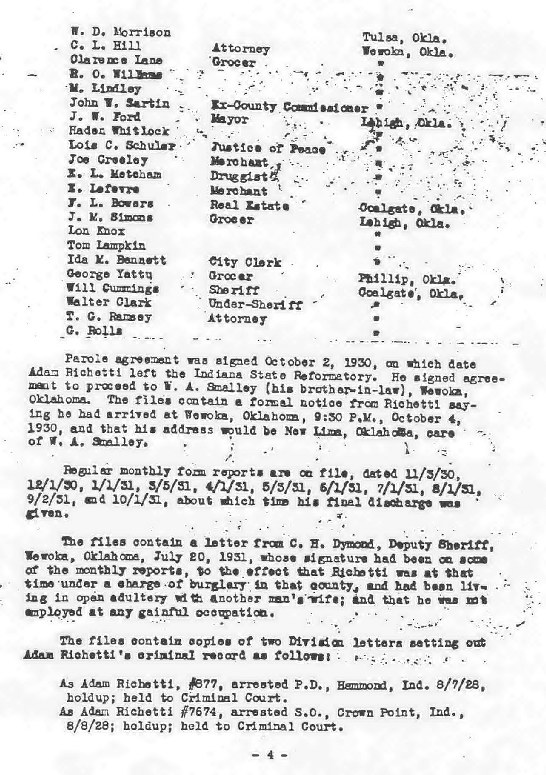 FBI Oct 10, 1934