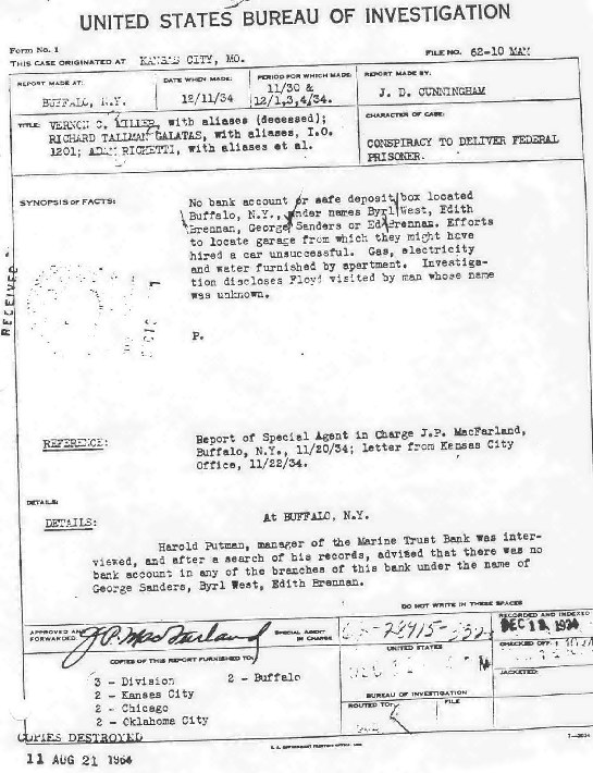 FBI Dec 11, 1934