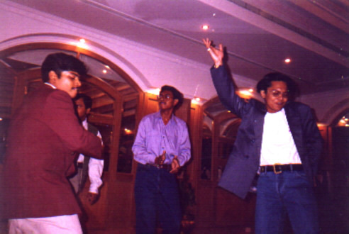 DEEPANKER BHAUMIK,UDAYJIT MAJUMDAR & SAMRAT BASHAK(DANCING MOOD)