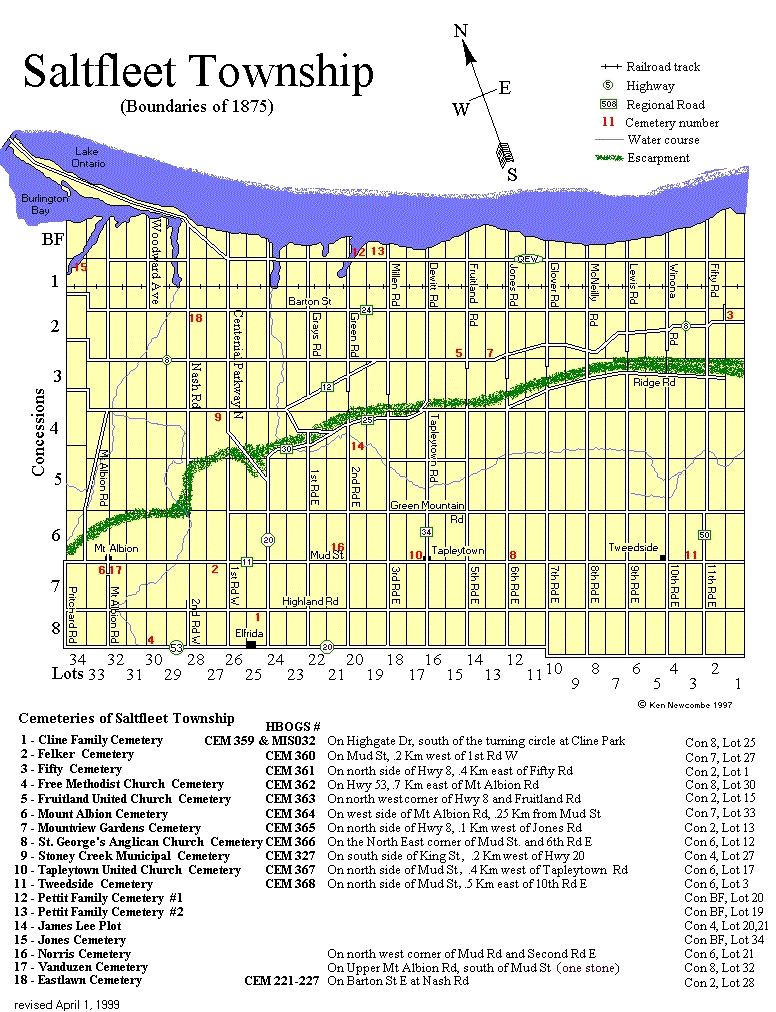 Saltfleet Map
