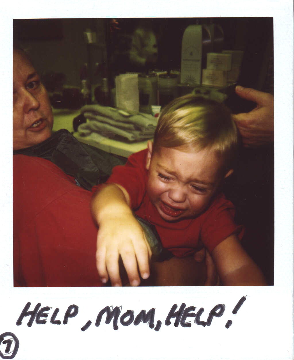 NewPictures of Konner getting a haircut!