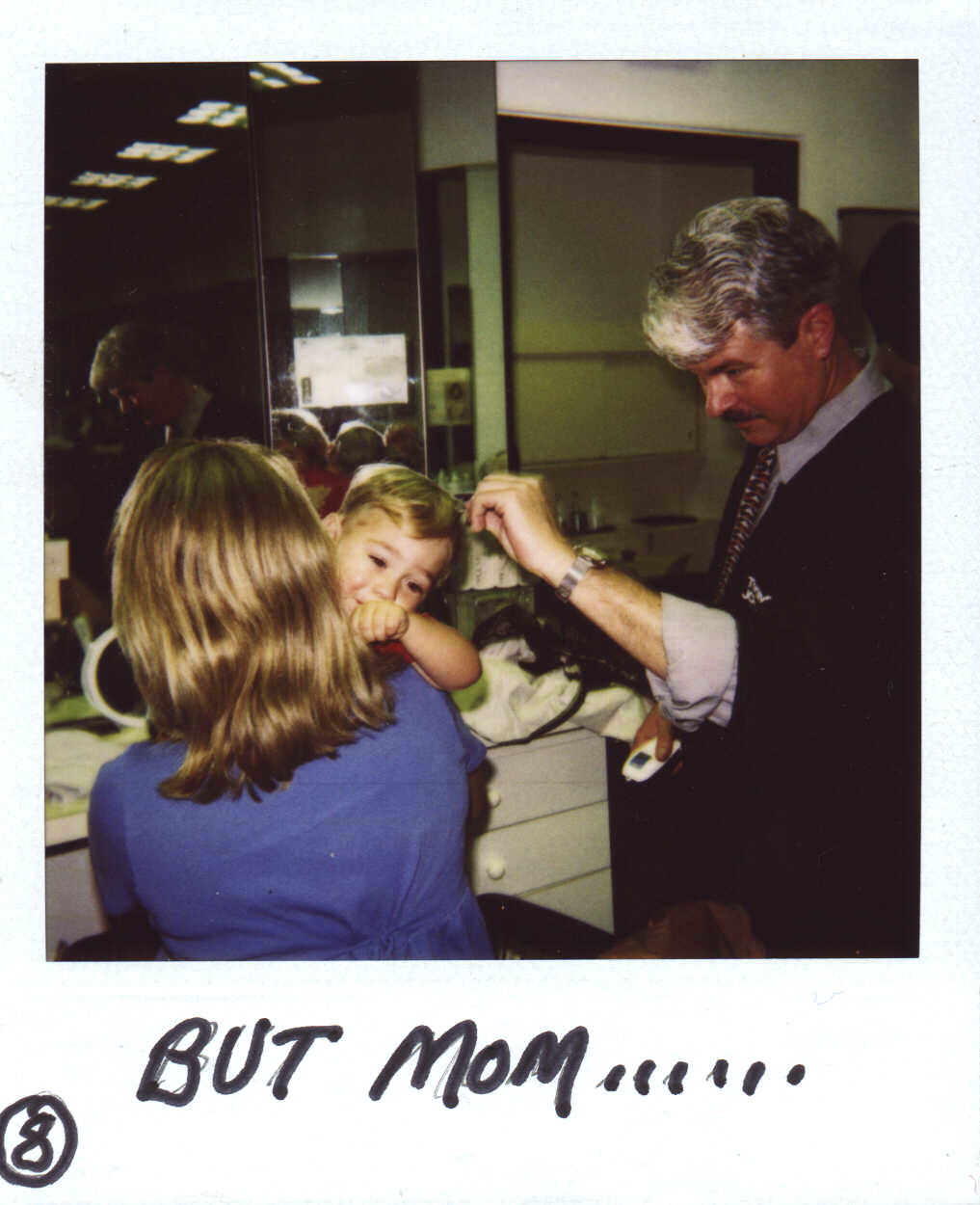 NewPictures of Konner getting a haircut!
