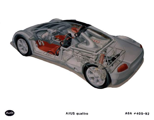 Supercars - Audi Avus Quattro