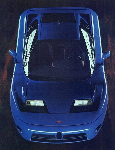 Supercars - Bugatti EB110 GT